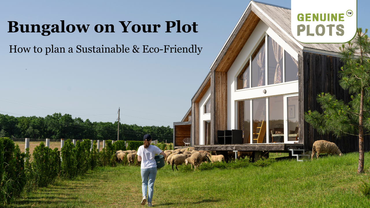 How to plan a Sustainable & Eco Friendly Bungalow on Your Plot