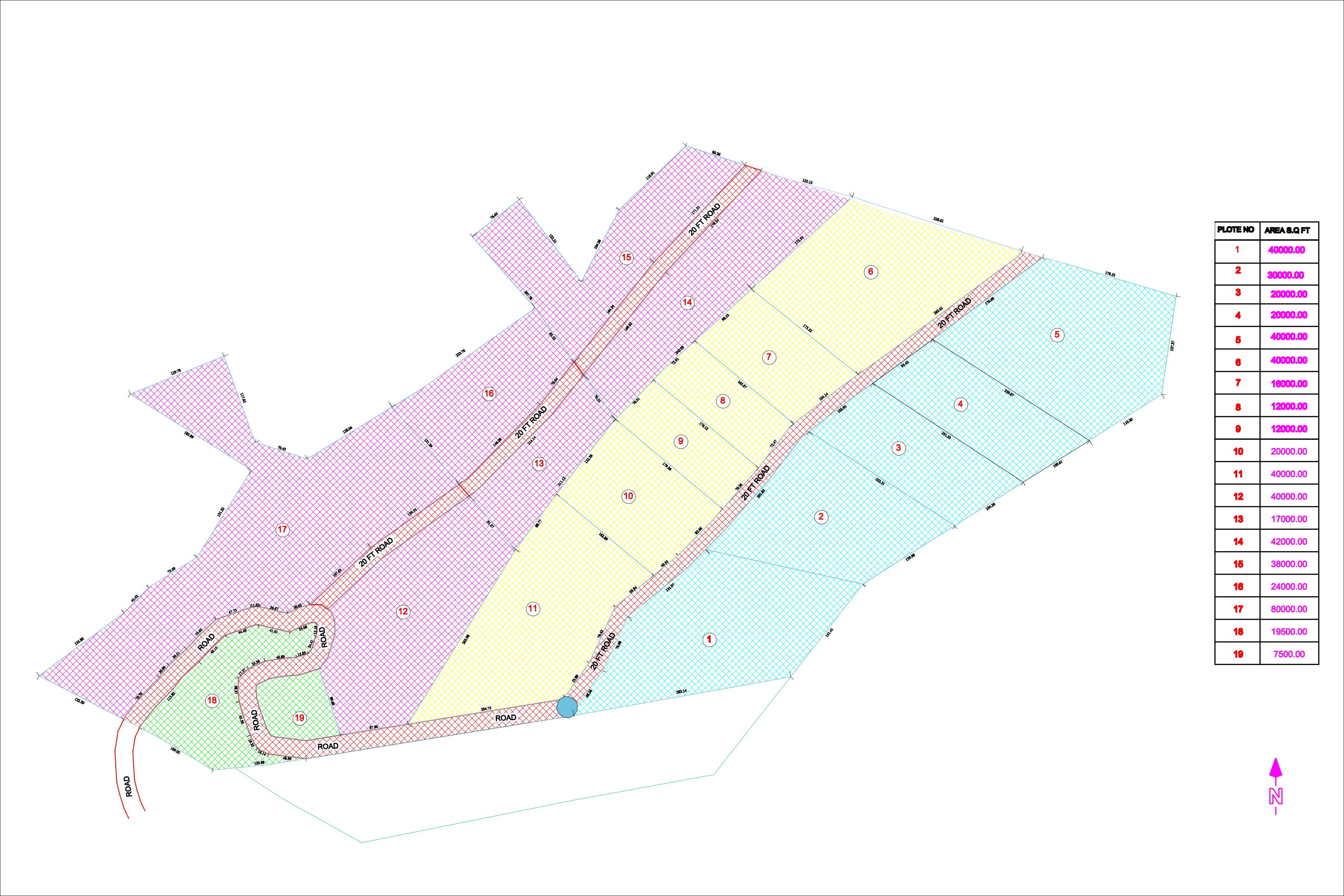 Residential NA Plotting Project Pune Aarvi Valley