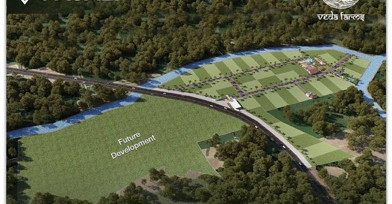 Farmhouse Plotting Project Pune Veda Farms